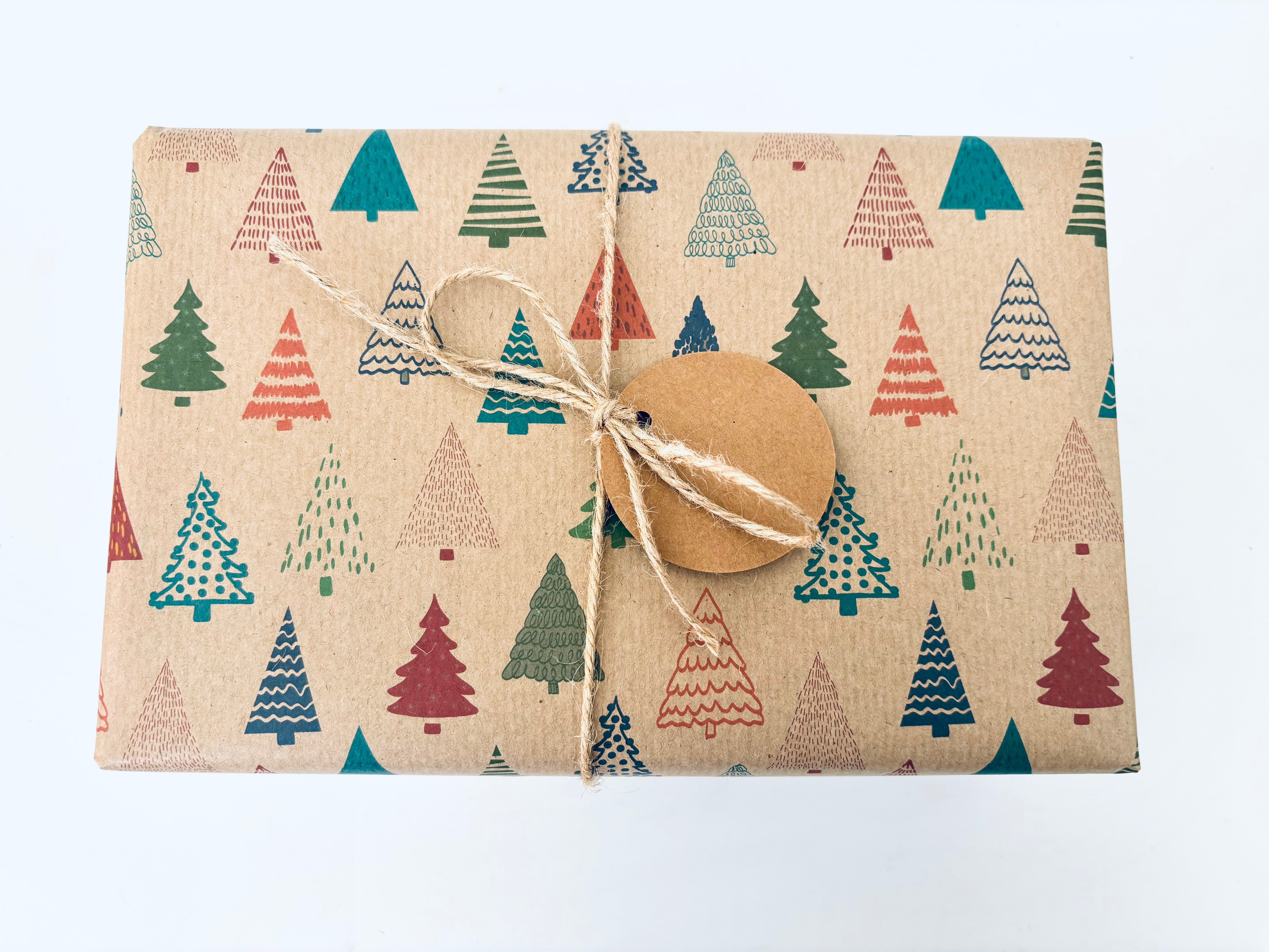 Kraft christmas wrapping paper store