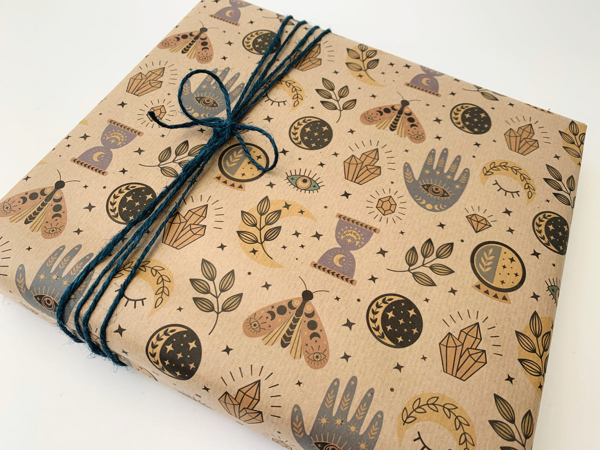 Spellbound Recycled Wrapping Paper | Eco friendly Gift Wrap – planetwrapit