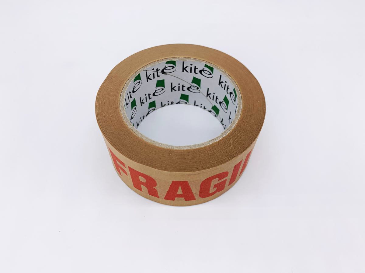 Brown Kraft Paper Recyclable Parcel Tape | Eco Friendly Gift Wrap ...